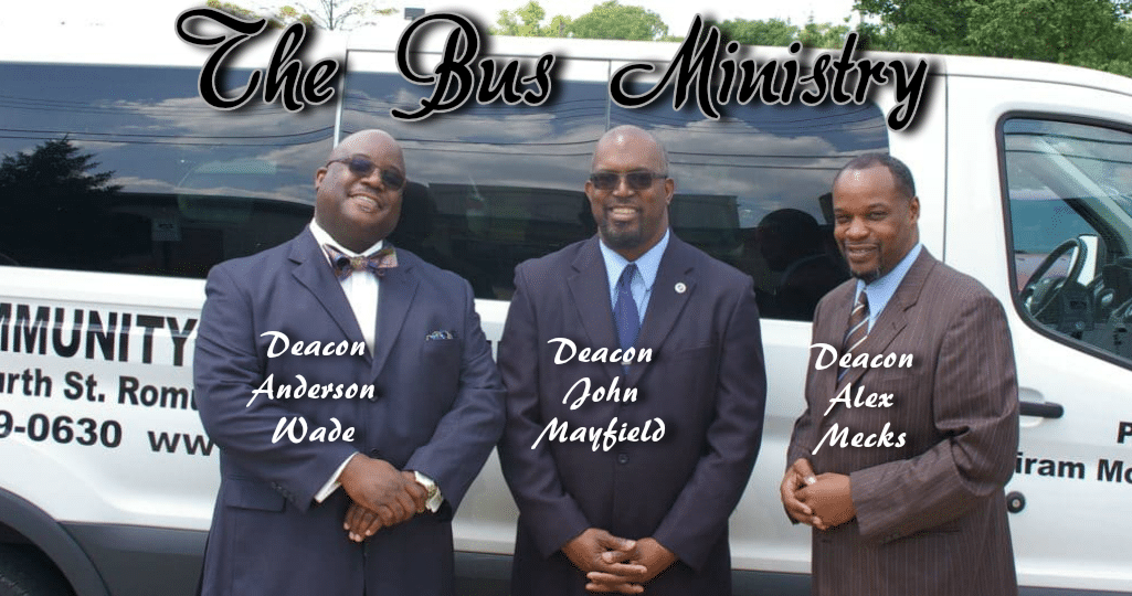 Bus Driver Ministry - Romulus Community Baptist Church