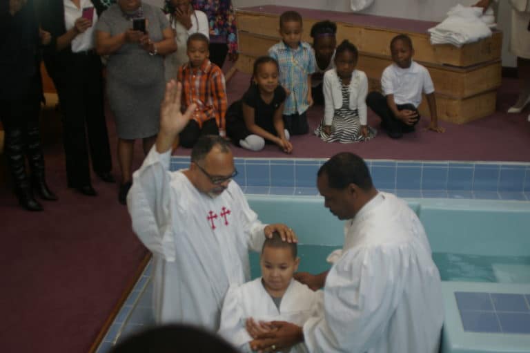 Baptism - Romulus Community Baptist Church