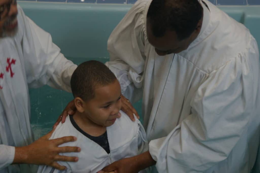 Baptism - Romulus Community Baptist Church